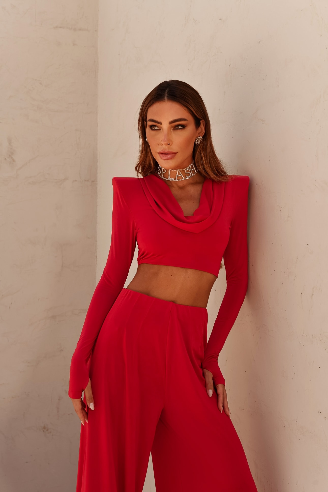 Conjunto Capuz em Jersey Leah | Splash Boutique